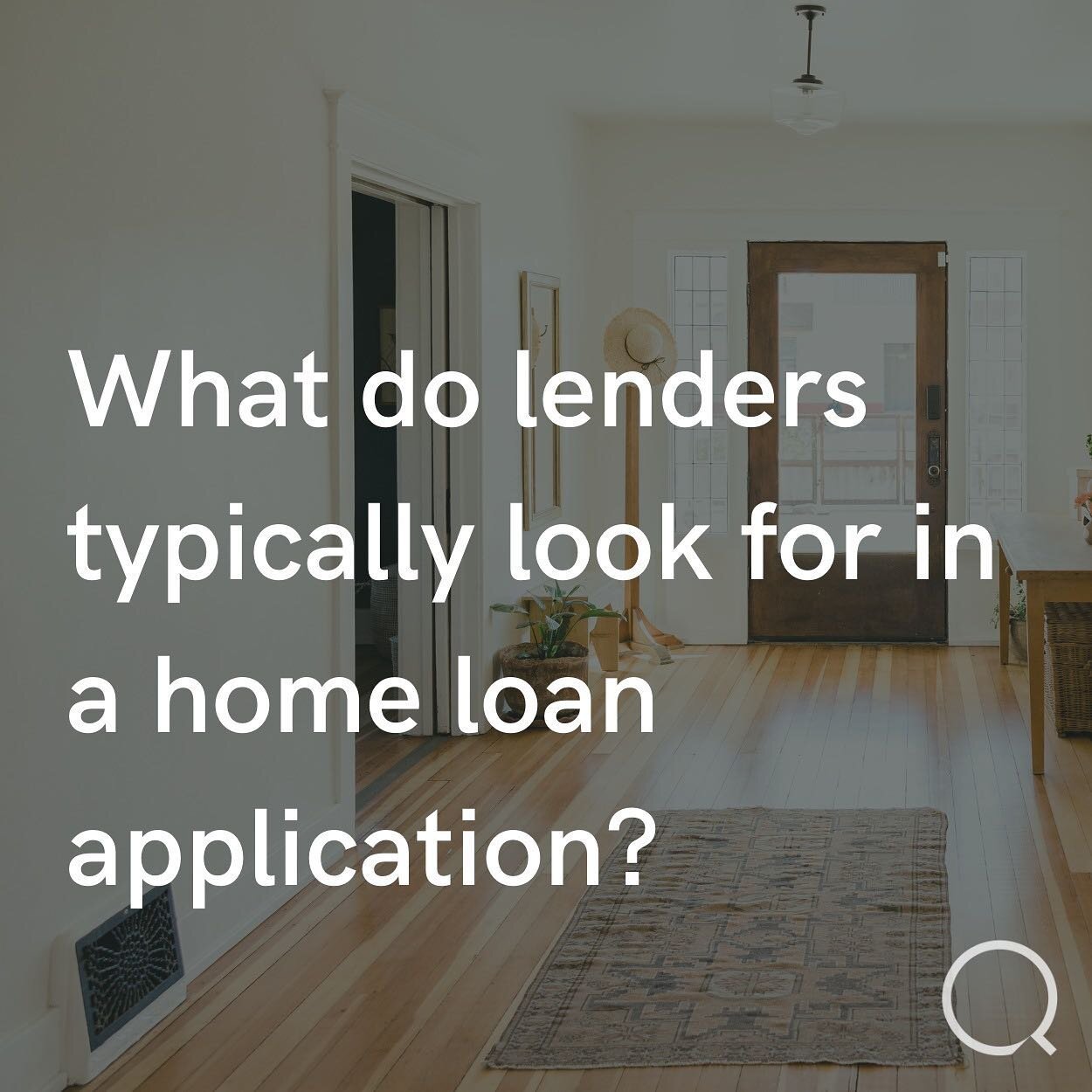 What Do Lenders Typically Look For In An Application